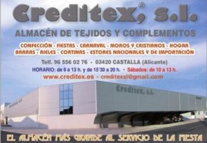 CREDITEX, S.L. – Guía Comercial Ibi – Comisión de Fiestas